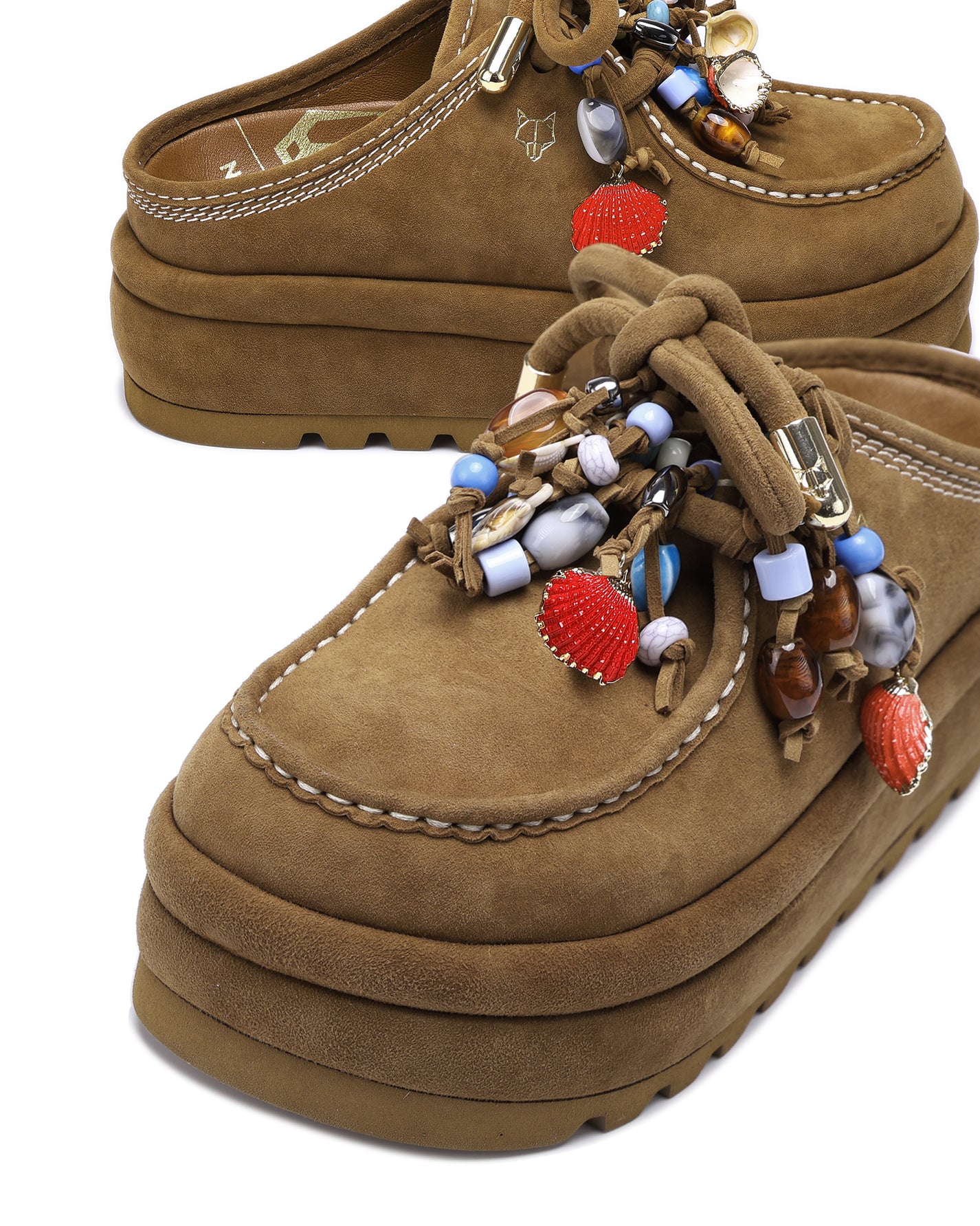 Blizzard Tan Kid Suede